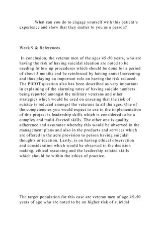 MSN Capstone Project Proposal Form This is a building a.docx