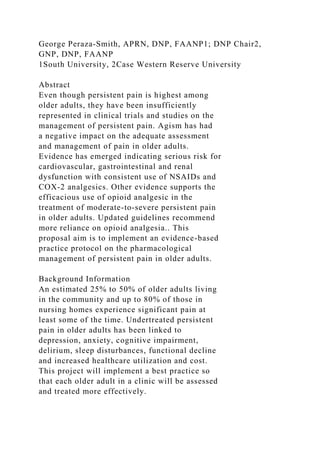 MSN Capstone Project Proposal Form This is a building a.docx