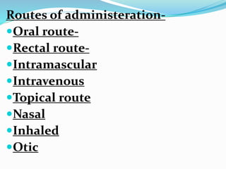Msn clinical pharmacology copy | PPTX