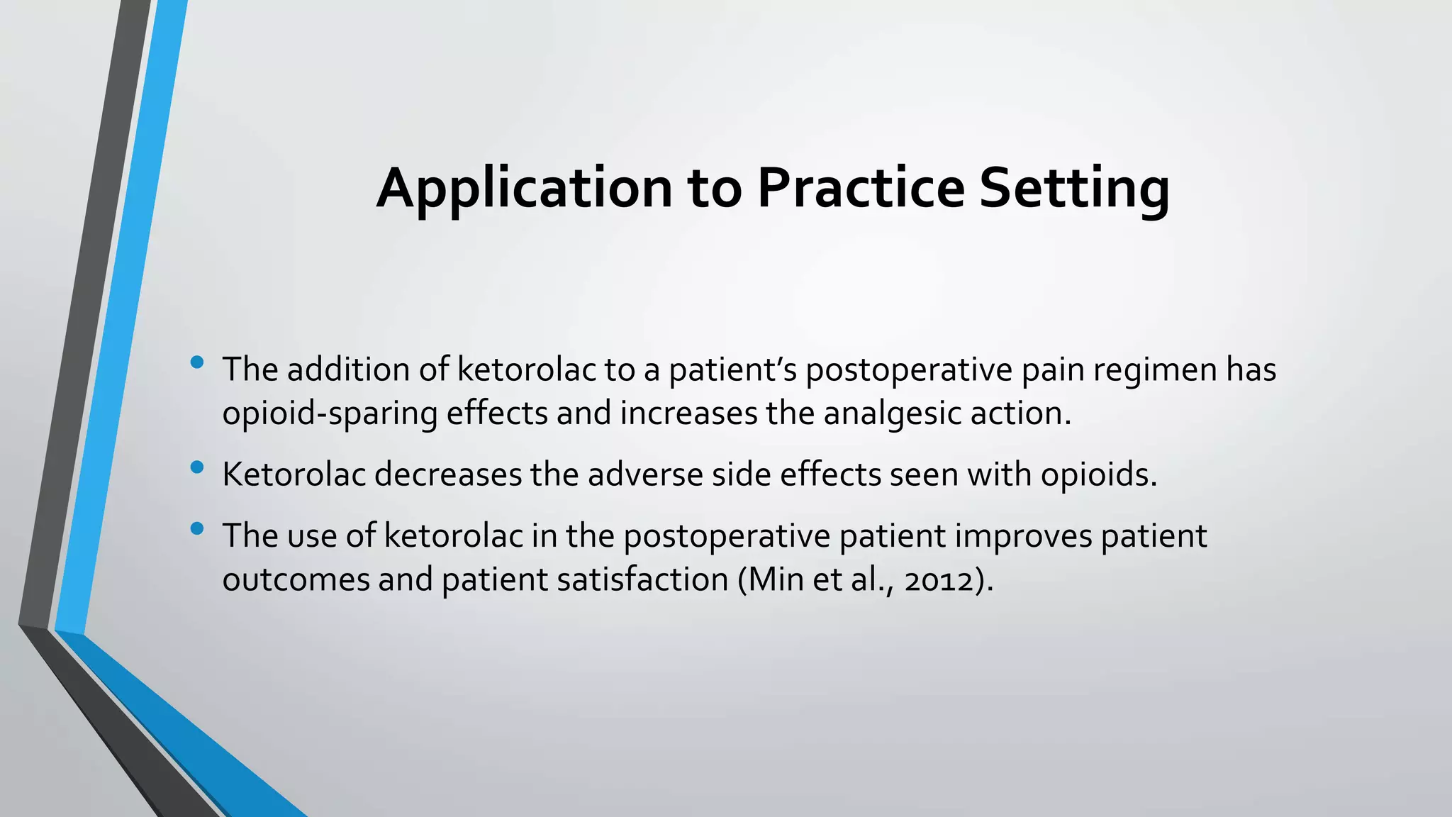 Msne 5356 toradol powerpoint presentation | PPTX