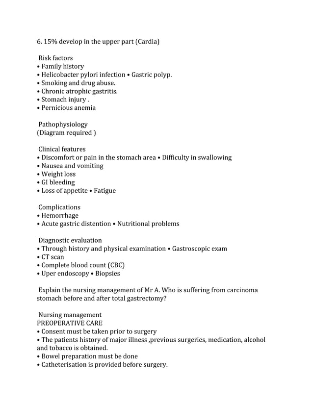Medical surgical nursing-1 2nd year B.sc nursing blueprint question ...