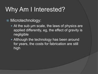 Microtech/Nanotech Report | PPTX