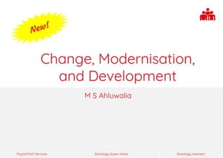 Change, Modernization and Development | PDF