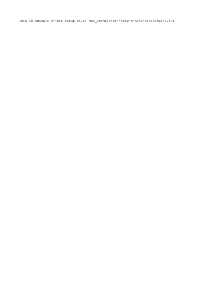 Mso example setup file a | TXT