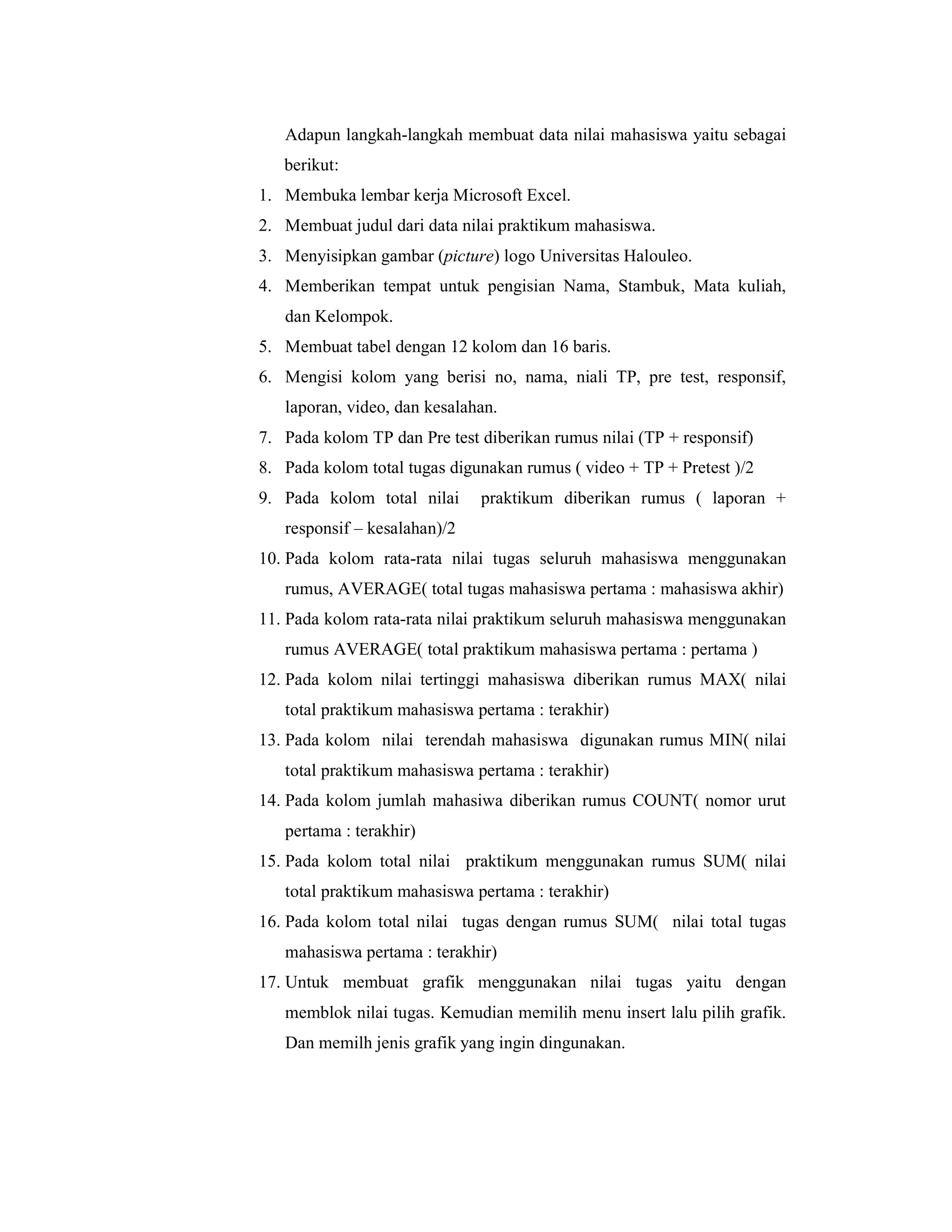 Laporan Praktikum Aplikasi Komputer Microsoft Office | PDF