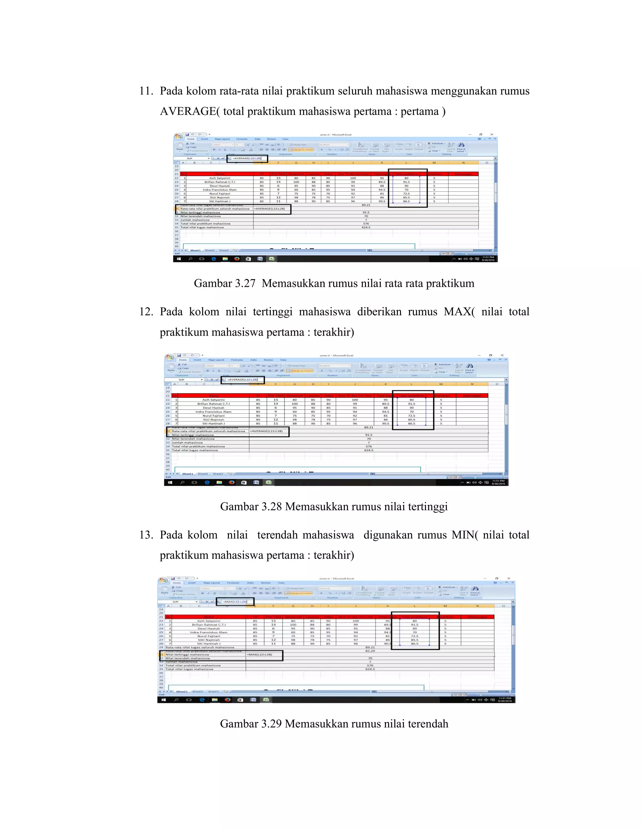 Laporan Praktikum Aplikasi Komputer Microsoft Office | PDF