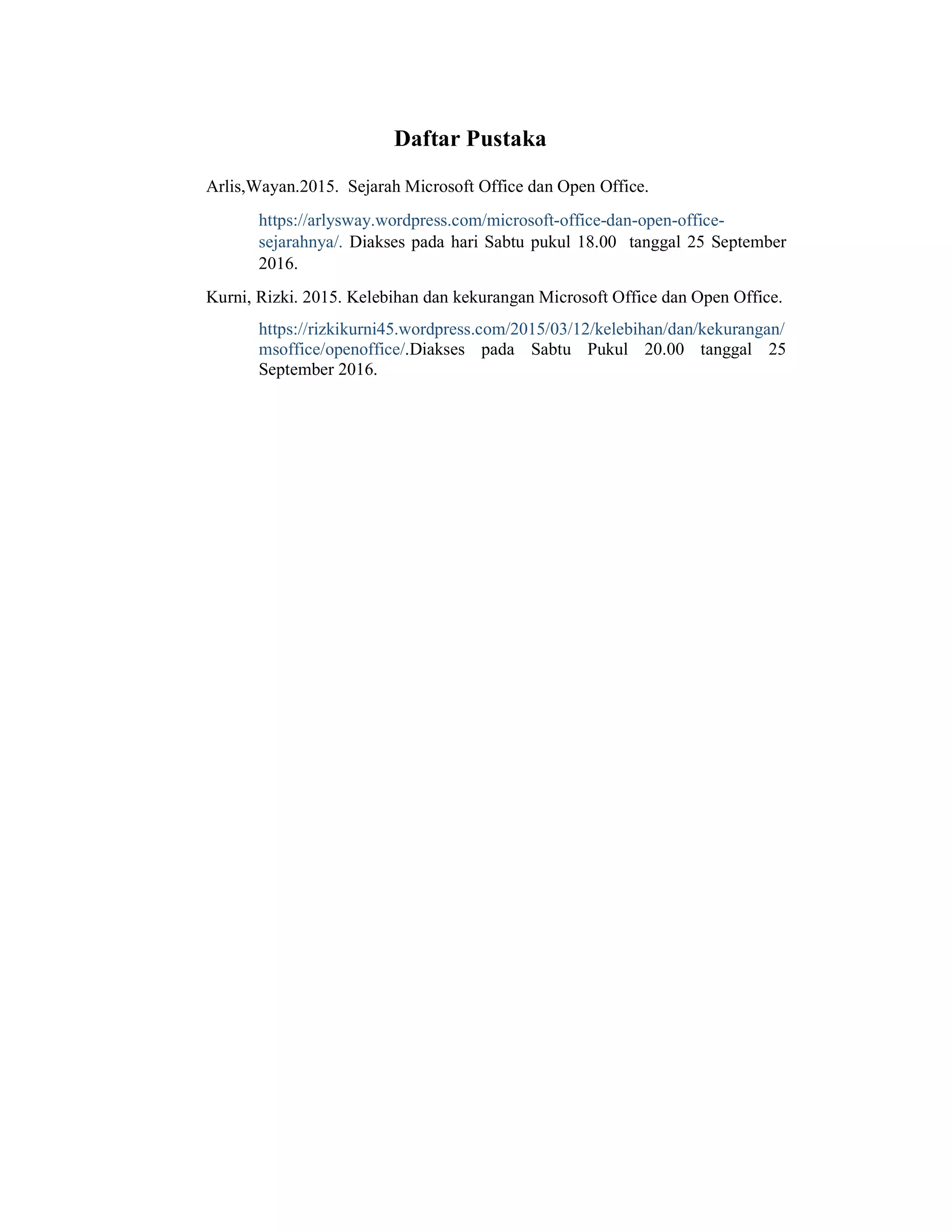 Laporan Praktikum Aplikasi Komputer Microsoft Office | PDF