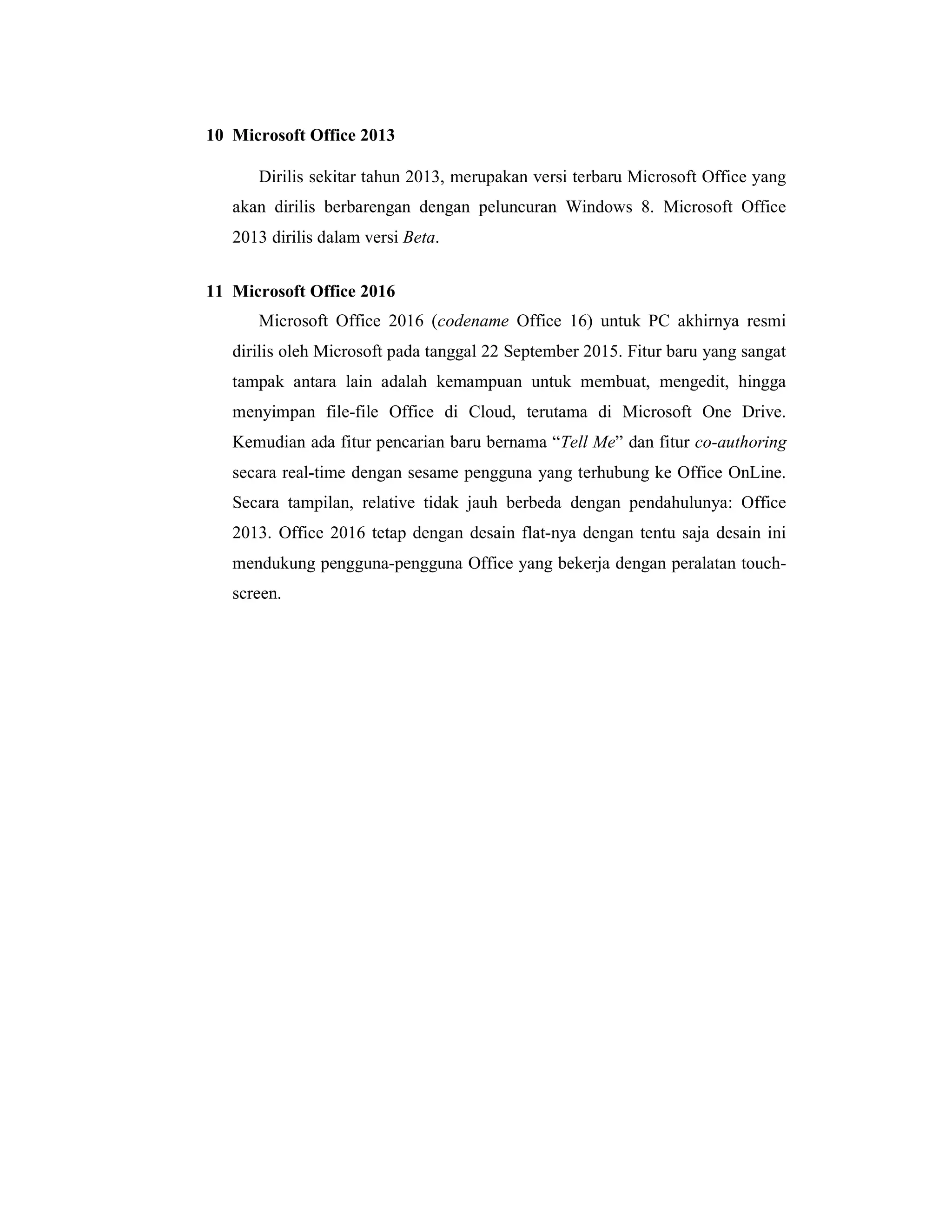 Laporan Praktikum Aplikasi Komputer Microsoft Office | PDF