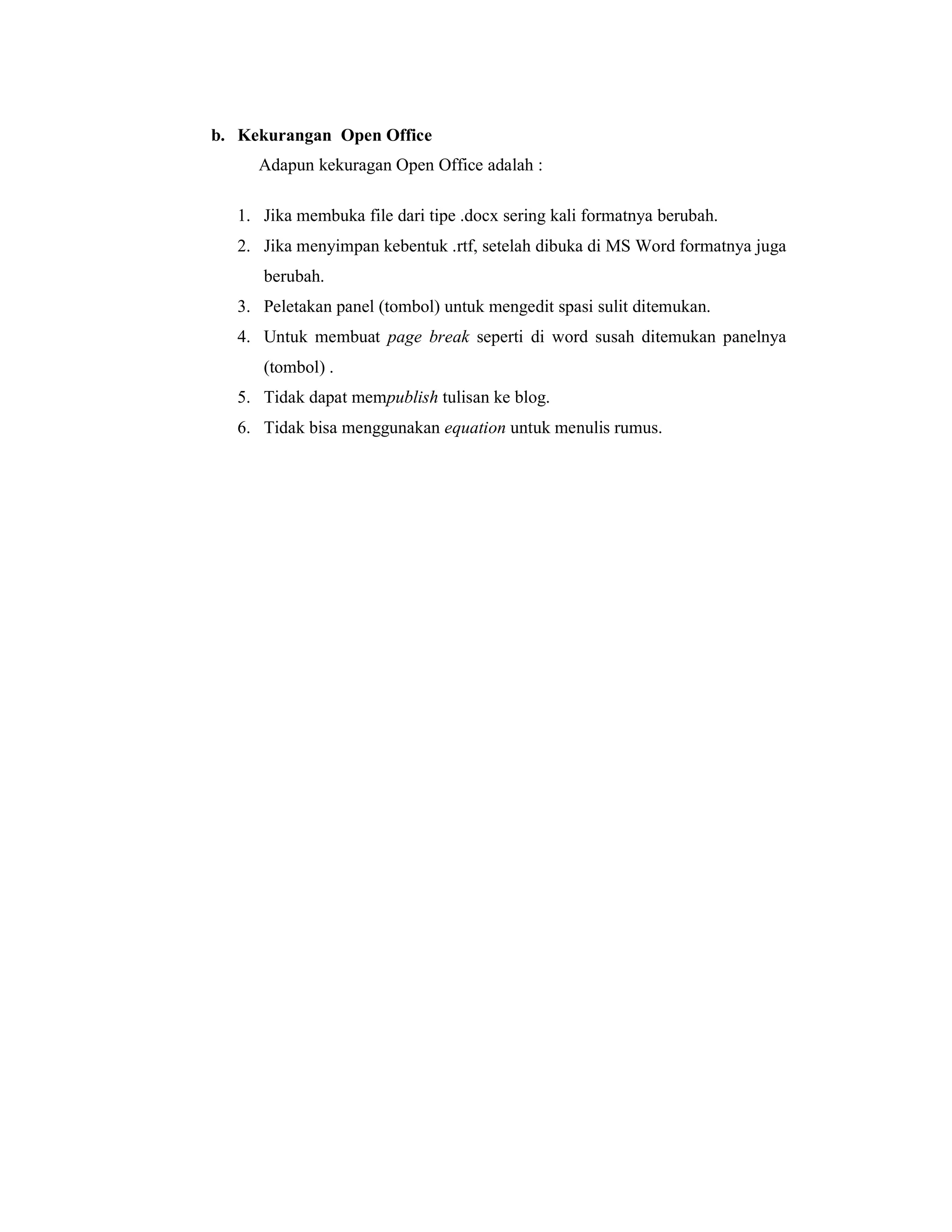 Laporan Praktikum Aplikasi Komputer Microsoft Office | PDF