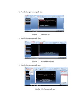 Laporan Praktikum Aplikasi Komputer Microsoft Office | PDF