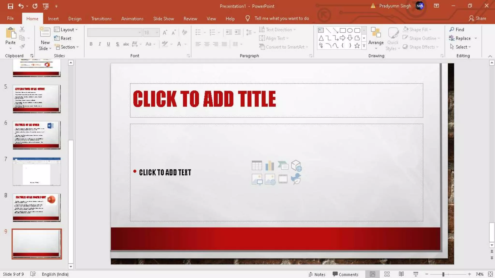 Ms office ppt | PPTX