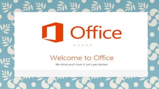 Ms office 2013 | PPT