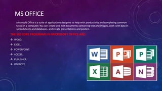 MS OFFICE By Akbar Ali.pptx