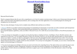 Ms Office Case Study | PPT