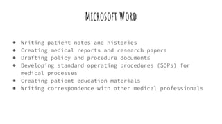 MS Office for medical staff.pptx