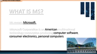 MS OFFICE PPT | PPTX