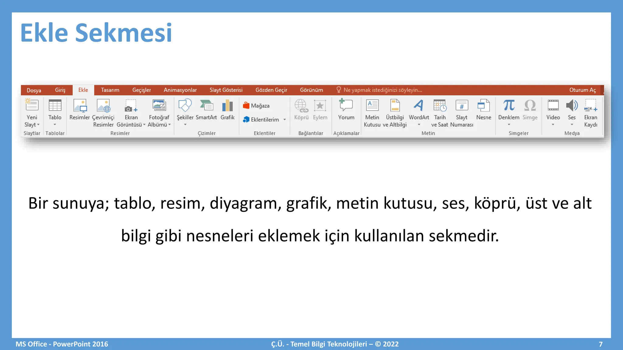 Temel Bilgi Teknolojileri, Powerpoint 2016 tanıtımı | PDF
