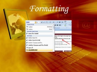 Ms Office Powerpoint Tutorial | PPT
