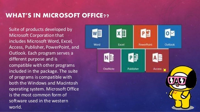 MICROSOFT OFFICE PRESENTATION