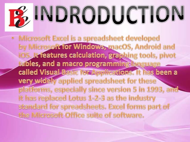 Ms office presentation | PPTX