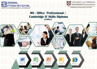 Ms office professional brochure | PPT
