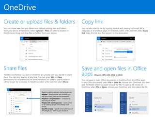 OneDrive Quick Start Guide | PDF