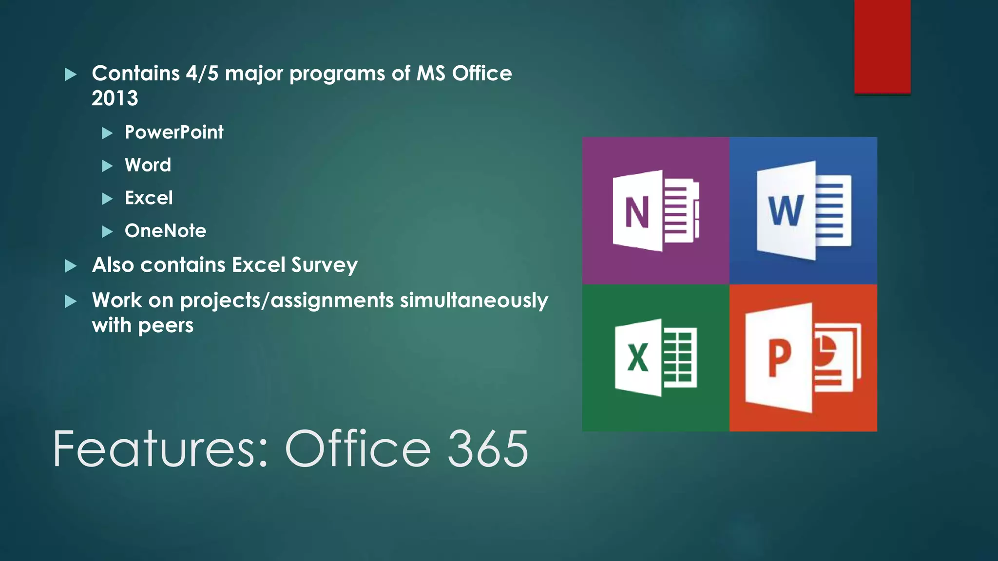 Ms office vs_google_docs_vs_office_365_vs_apache_openoffice_vs_iwork | PPTX