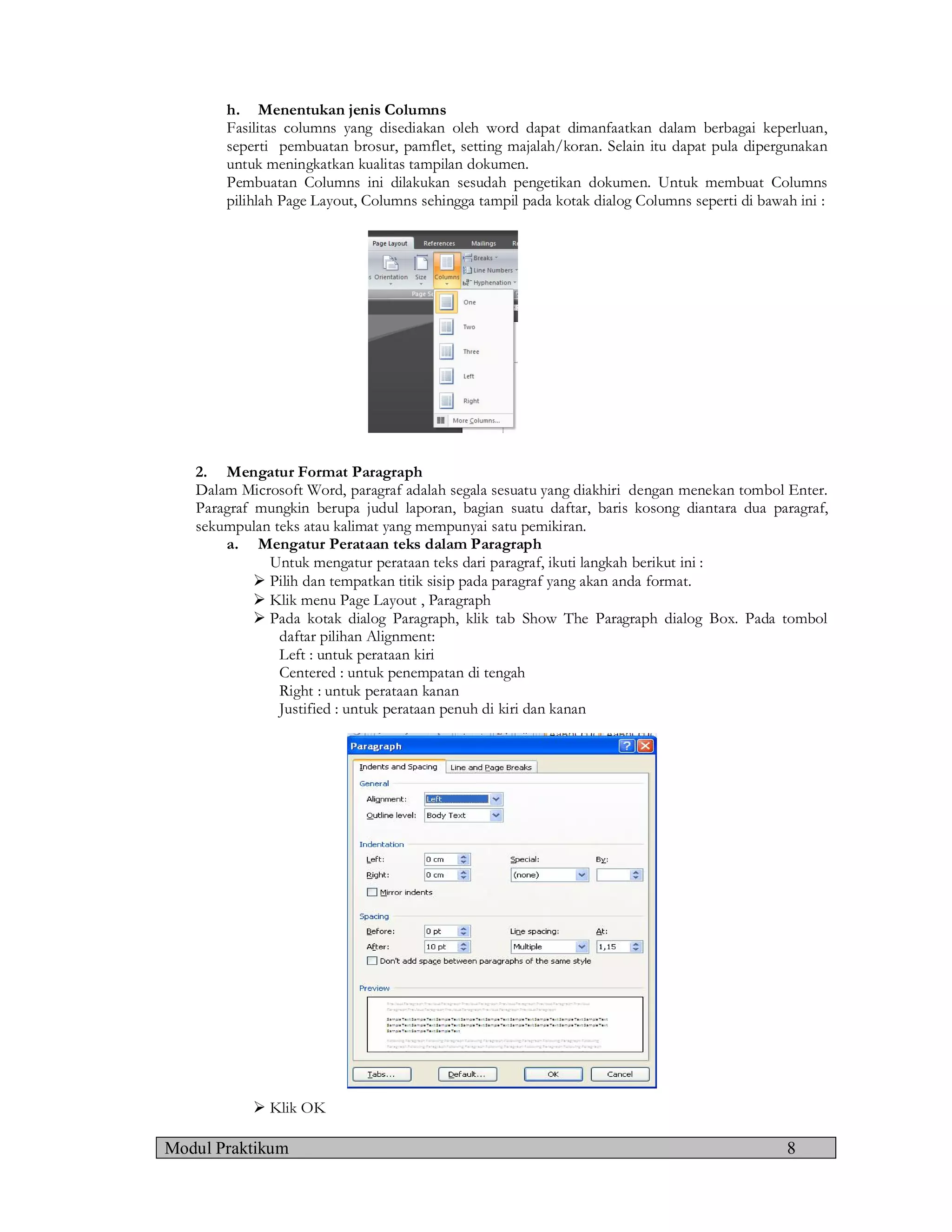 Ms office word | PDF