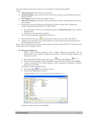 Ms office word | PDF