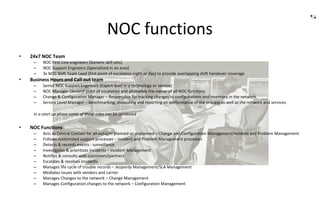 Mso noc presentation | PPT
