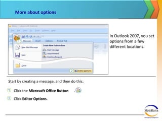 Microsoft Outlook 2007 | PPTX | Email | Internet