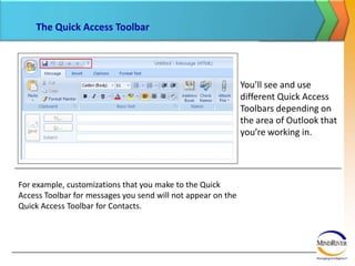 Microsoft Outlook 2007 | PPTX | Email | Internet