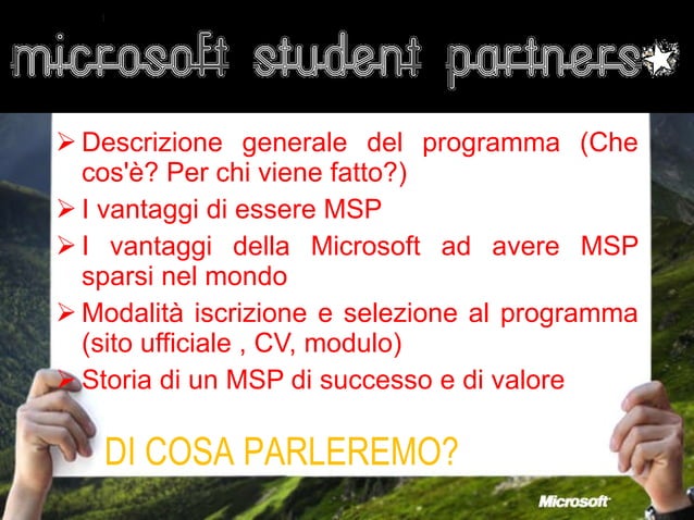 Microsoft Student Partner | PPT
