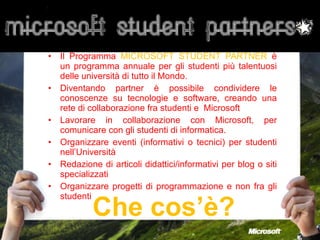Microsoft Student Partner | PPT