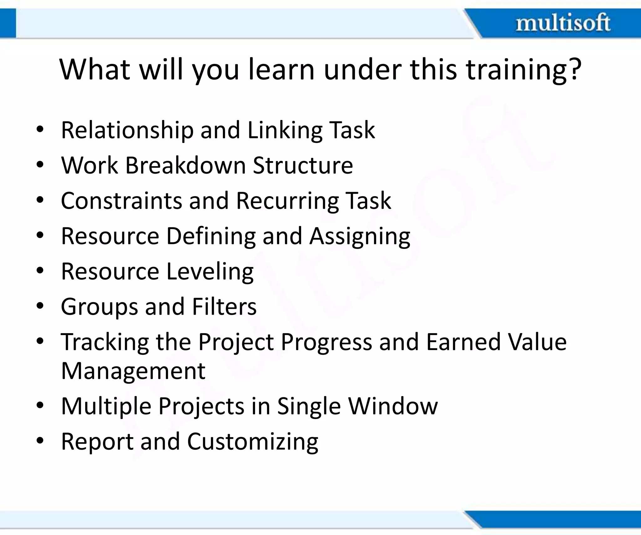 MSP Training | PPTX