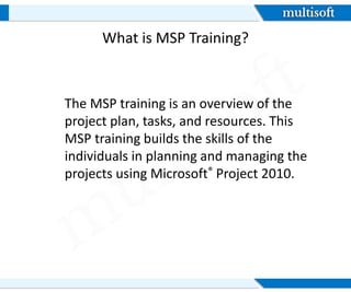 MSP Training | PPTX