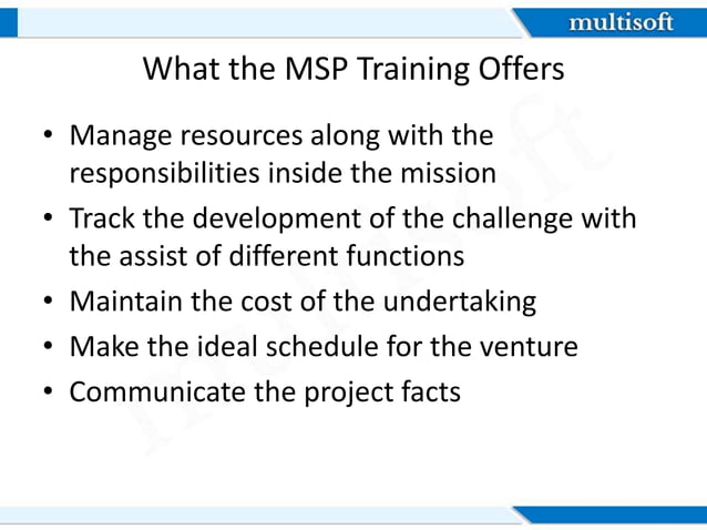MSP | PPT