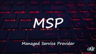 Msp managed service provider | PDF