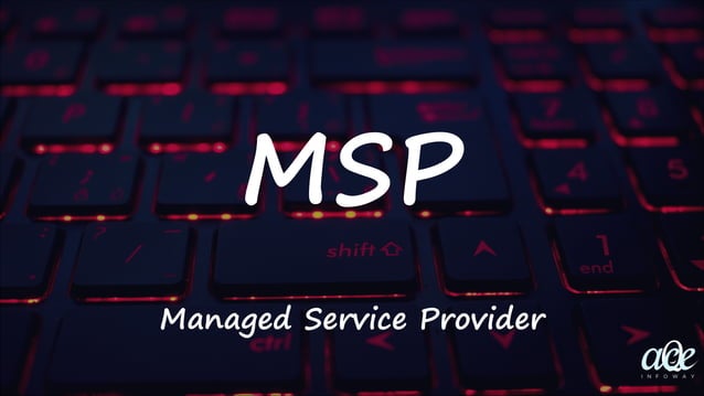 Msp managed service provider | PDF