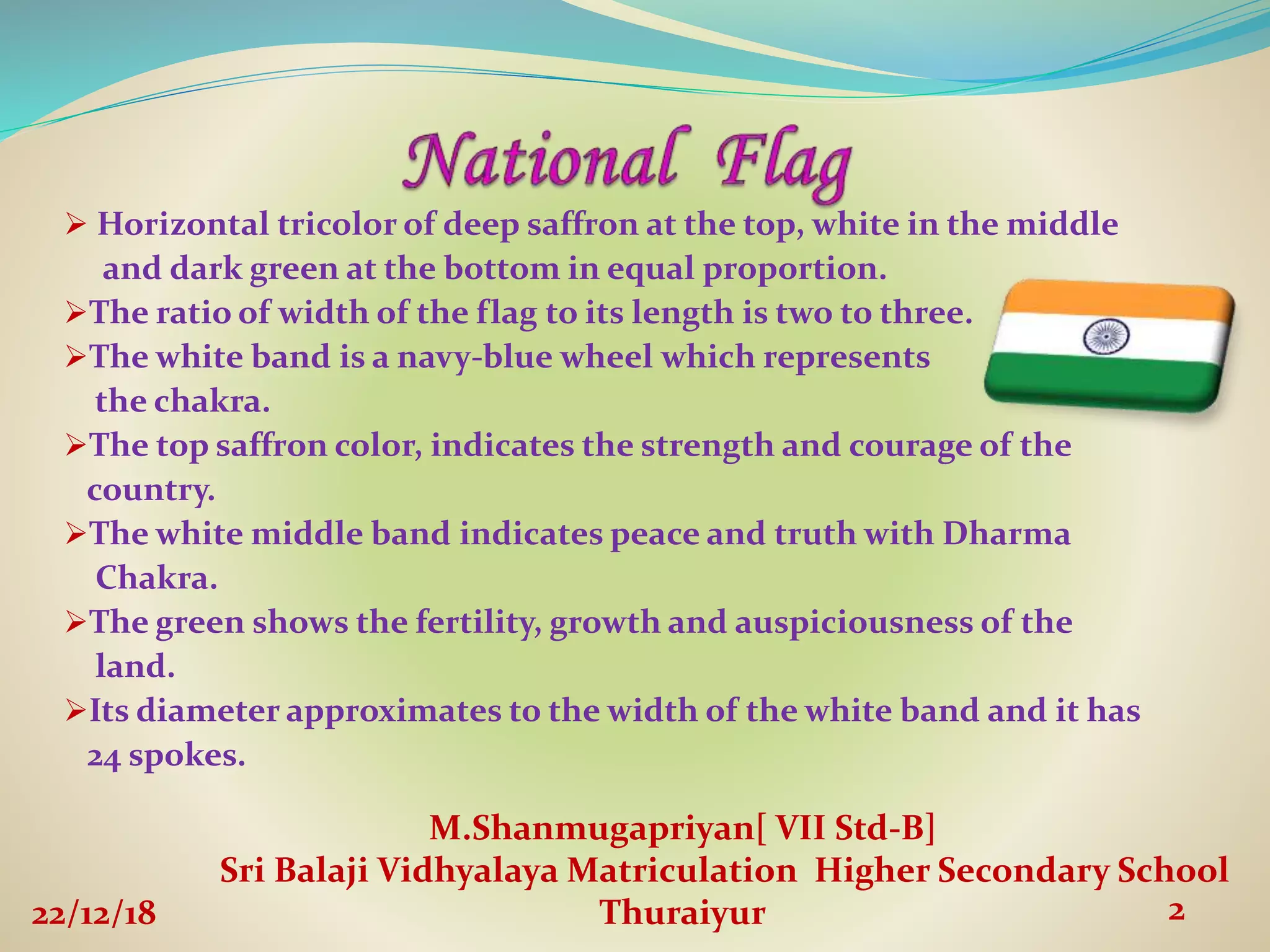 National Identity Elements of India | PPTX