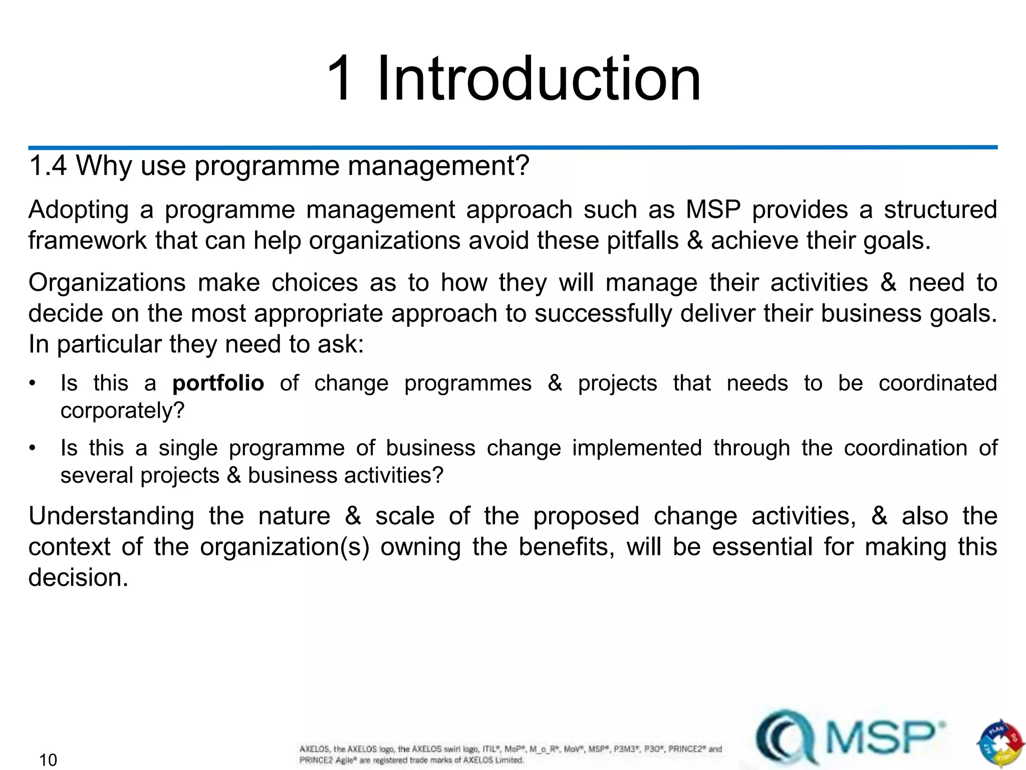 MSP 2011 part 1 | PPT