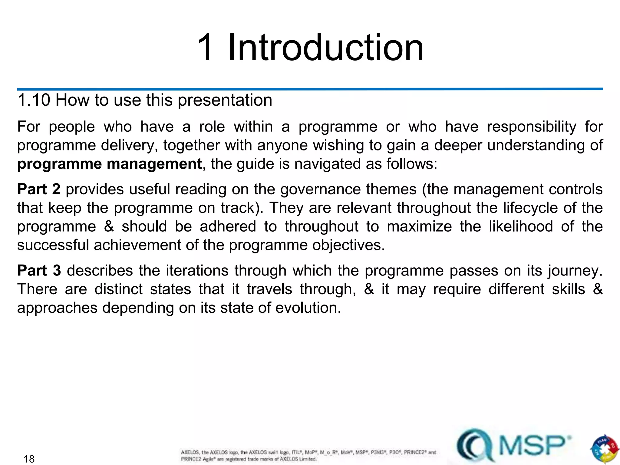 MSP 2011 part 1 | PPT