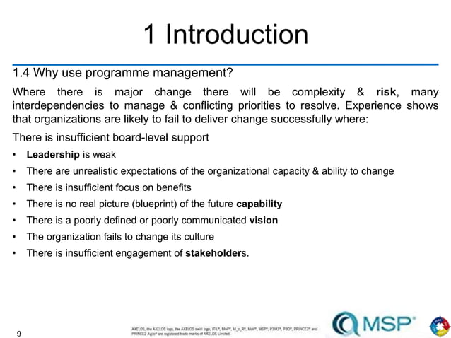 MSP 2011 part 1 | PPT