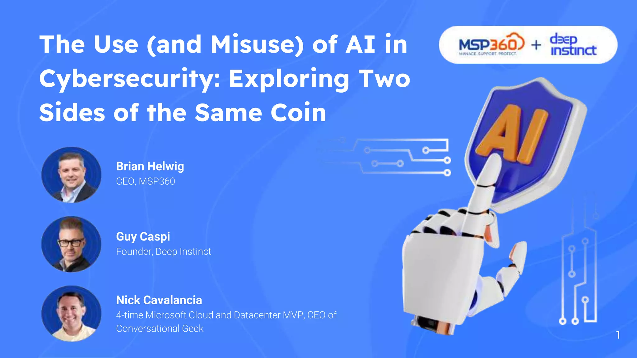 The Use (and Misuse) of AI in Cybersecurity: Exploring Two Sides of the ...
