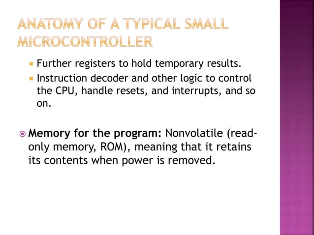 Msp 430 architecture module 1 | PPTX | Technology & Computing