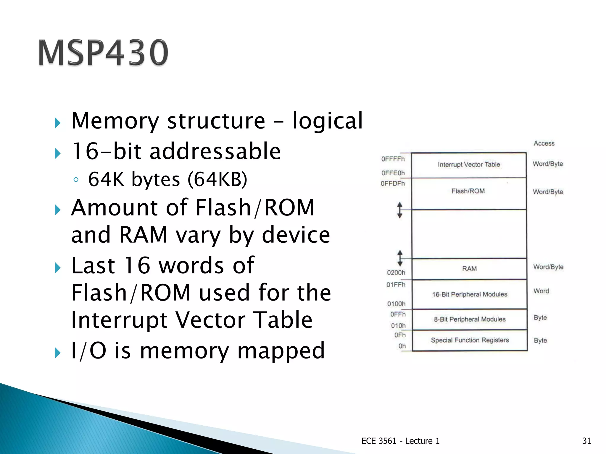Msp430 assembly language instructions &addressing modes | PDF