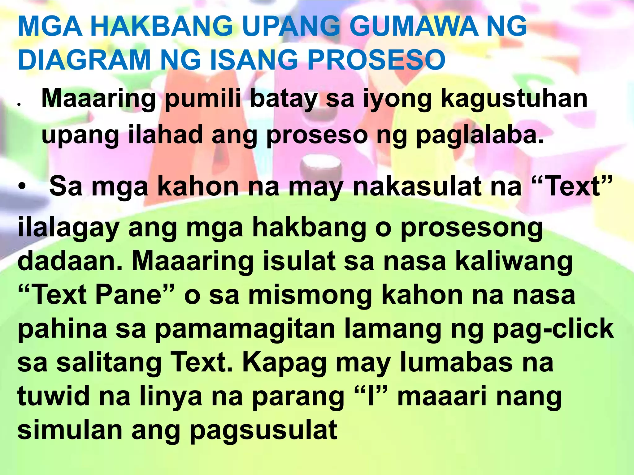 PAGGAWA NG SMART ART | PPTX