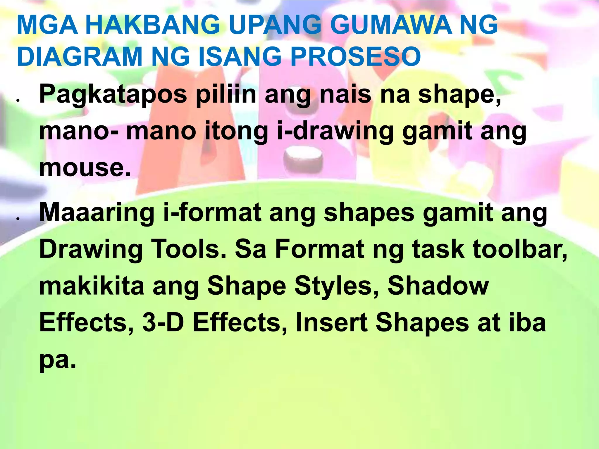 PAGGAWA NG SMART ART | PPTX