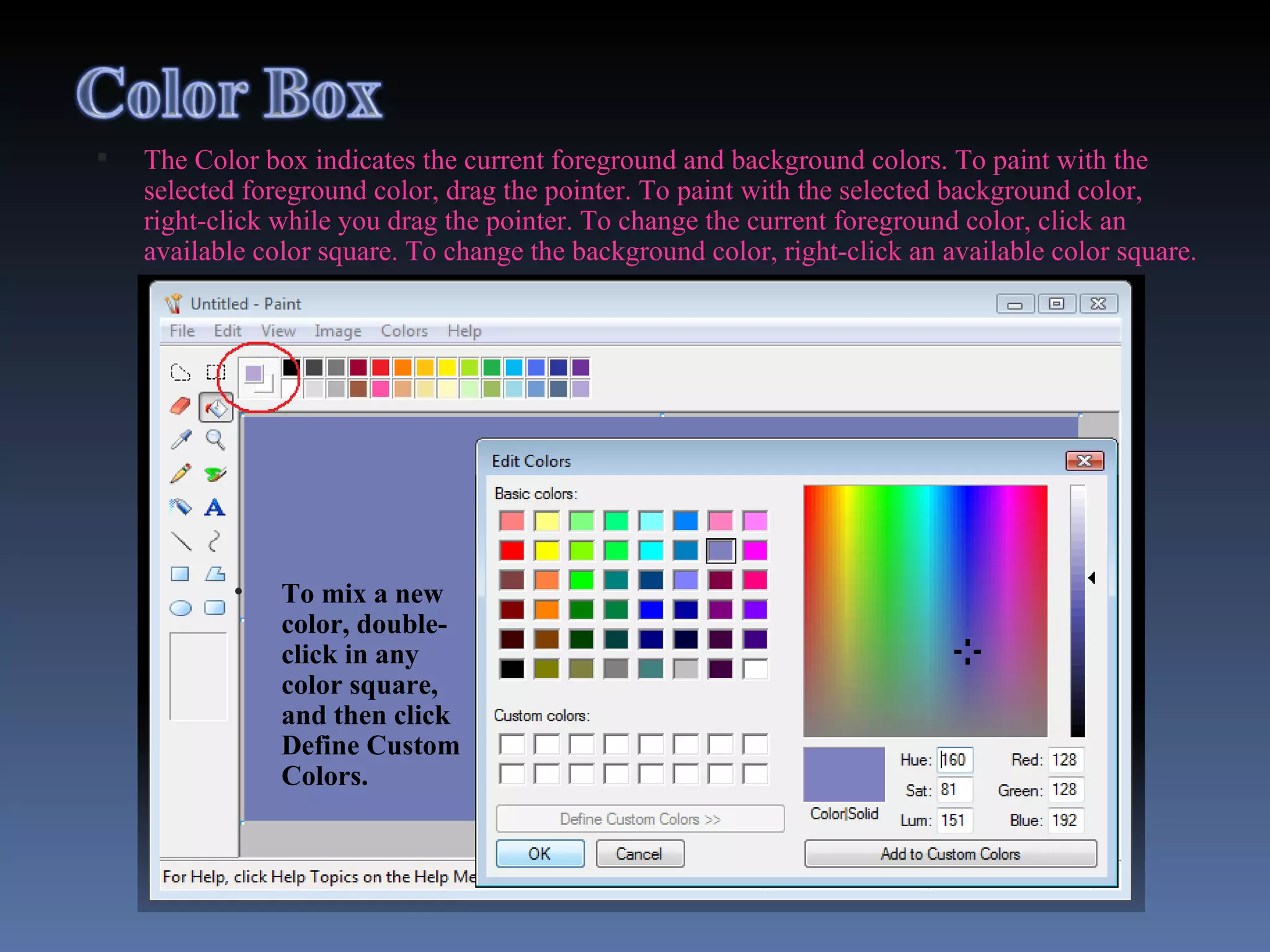 Ms Paint Tutorial | PPT