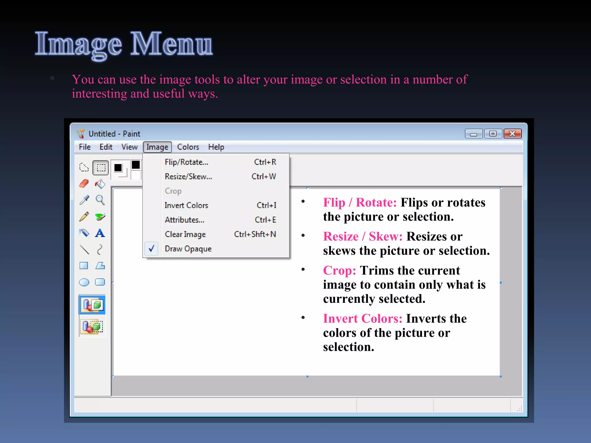 Ms Paint Tutorial | PPT